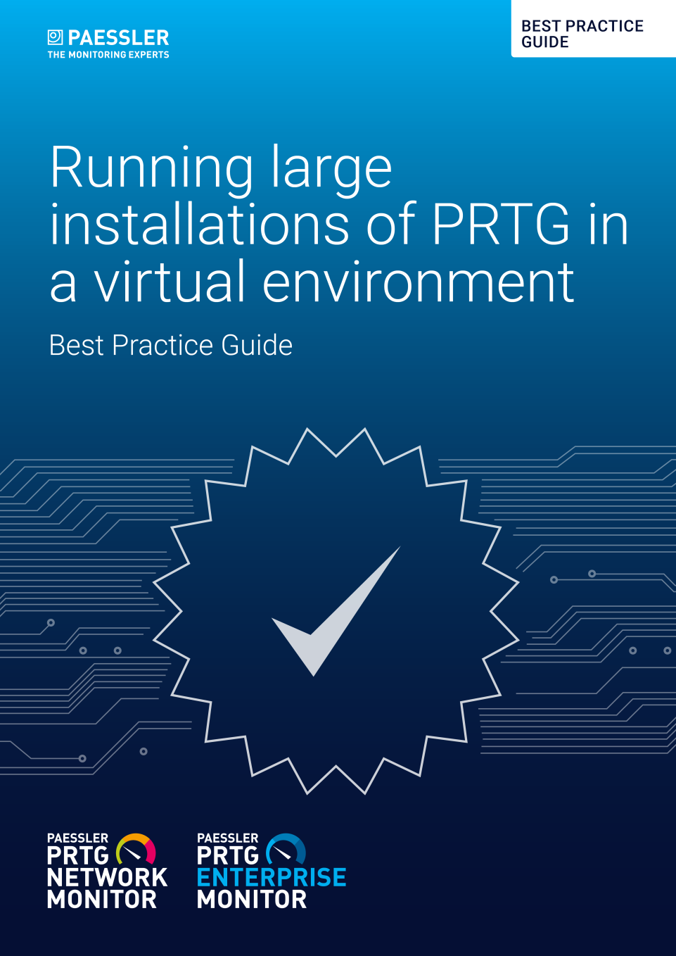 System requirements for Paessler PRTG monitoring software