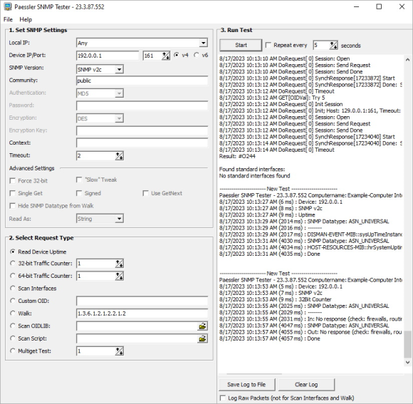 Debug your SNMP configuration with SNMP Tester