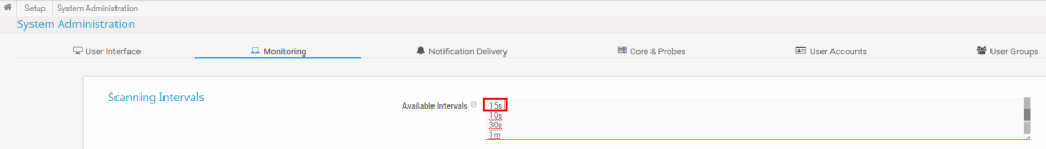 How to set up scanning intervals of sensors in 3 steps